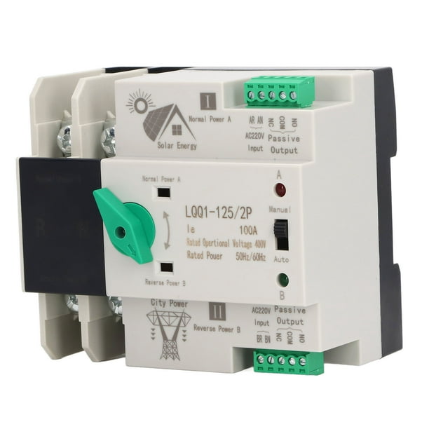Dual Power Automatic Transfer Switch, Insulation 100A Miniature ...