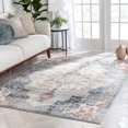 Well Woven Rodeo Mesilla Bohemian Aztec Tribal 5'3" x 7'3" Light Blue ...