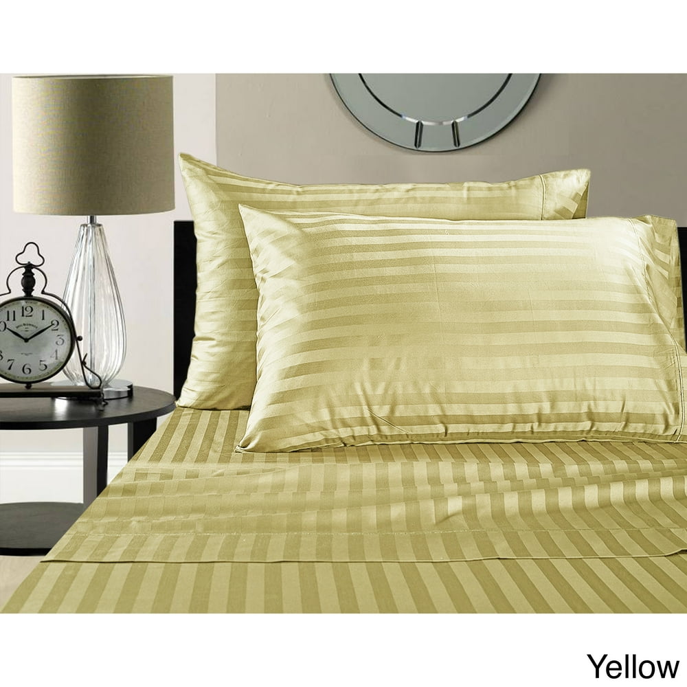 Addy Home Fashions Luxury Egyptian Cotton Sateen 500 Thread Count Extra