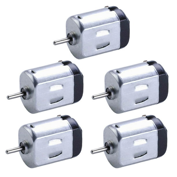 Maoww 5 Pieces 6V 130 Motor DC Small Motor for DIY Model Car Aircraft ...
