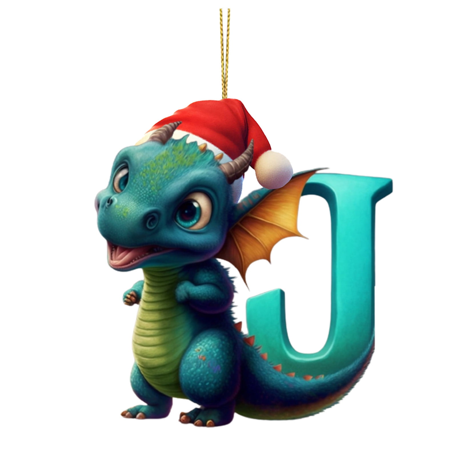 Click here for Rbaofujie Christmas Ornaments 26 Letter Dinosaur B... prices