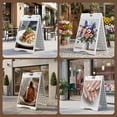 A Frame Sandwich Board Signs Outdoor 22" x 28" Sidewalk Sign with ...