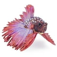 Red Purple Crowntail Betta Fish Trinket Box With Swarovski Crystal ...