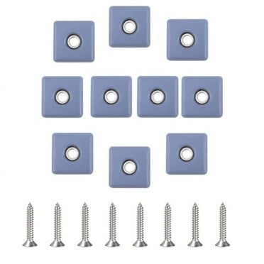 Ezprotekt 24 Pcs Chair Leg Caps with Teflon Sliders for Hardwood ...