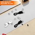 MODANU 200 Pcs Small Elastic Silicone Rubber Bands 0.5inch Strong ...