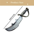 HCTSHG Deluxe Plastic Cutlass Prop,Esigned for Halloween and Dress Up ...
