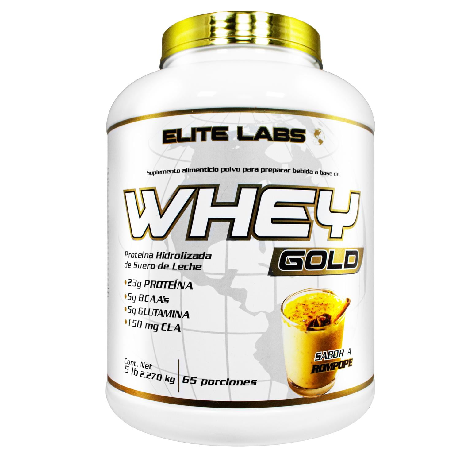 Proteína Whey Gold Rompope 5 Lbs Elite Labs Elite Labs ELABSWHEYGOLDROMPOPE5LB | Walmart en línea