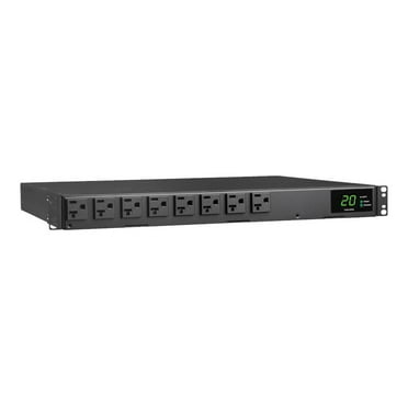 Tripp Lite 1U Rack-Mount 1.4kW Single-Phase Switched PDU w/ 16 Outlets ...