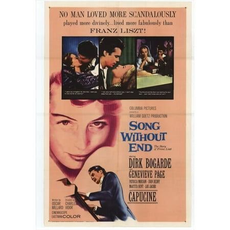 Song Without End Movie Poster (11 x 17) | Walmart Canada