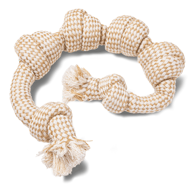 Large Extra Knotted Dog Toy - Teething Toy for Dogs - Rope Dog Toy ...