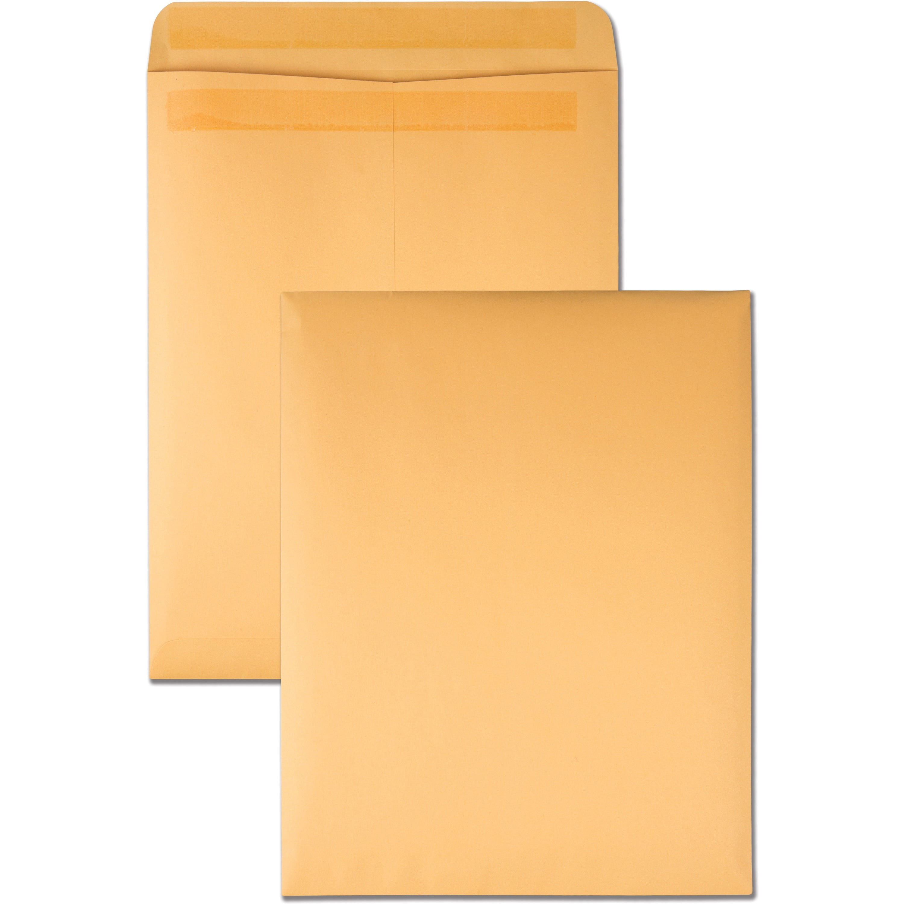Quality Park Kraft Redi-Seal 10 x 13 Kraft Envelopes, 100/Box - Walmart ...