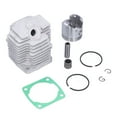 49cc 2-Stroke Engine Cylinder Piston Kit Upgrade for Mini Moto, Dirt ...