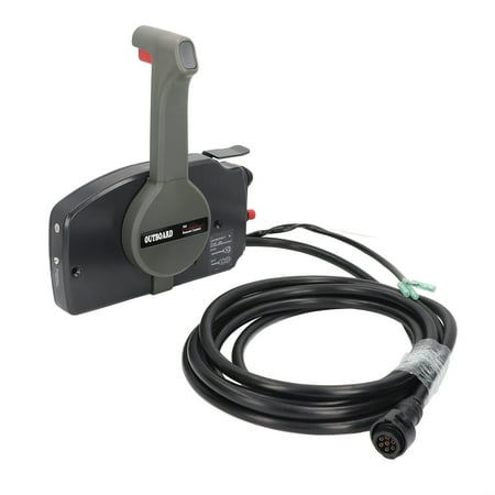 Side Mount Remote Control Box,7Pin Outboard Remote Control Boat Motor ...