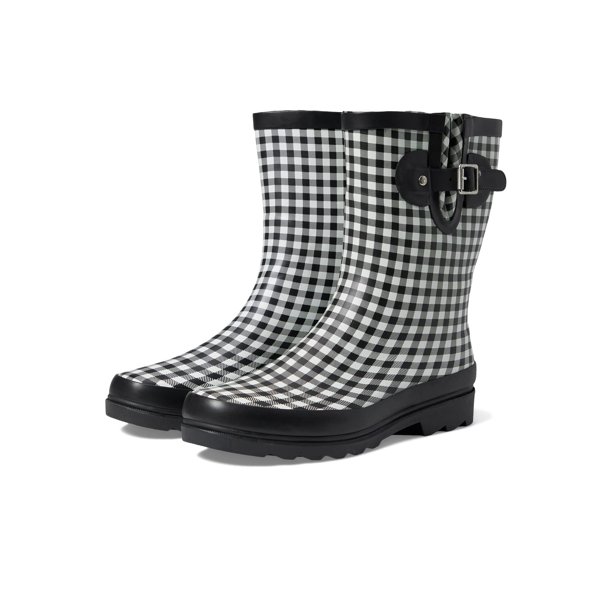 Western chief Waterproof Mid Rain Boots for Women - 100 Natural Rubber ...