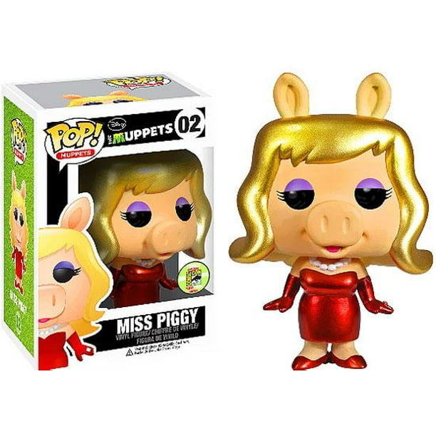 The Muppets Funko POP! Television Miss Piggy Vinyl Figure [Metallic ...