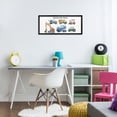 Stupell Industries Industrial Construction Trucks Black Framed Giclee ...