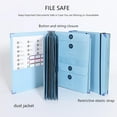 Important Document Organizer Personal Binder with Labels Accordion File ...