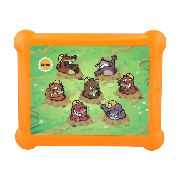 Electric Mole Pounding Toy Improve Coordination 7 LED Lighting Handheld ...