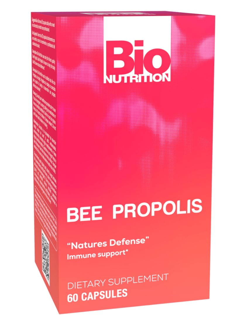 Suplemento de propóleo de abeja Bio Nutrition Inc 60 cápsulas | Walmart ...