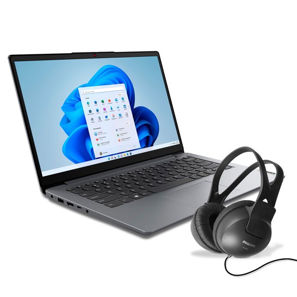 Notebook Lenovo Ideapad 82V60065Us 14' Celeron 4Gb 128Gb con Audífonos ...