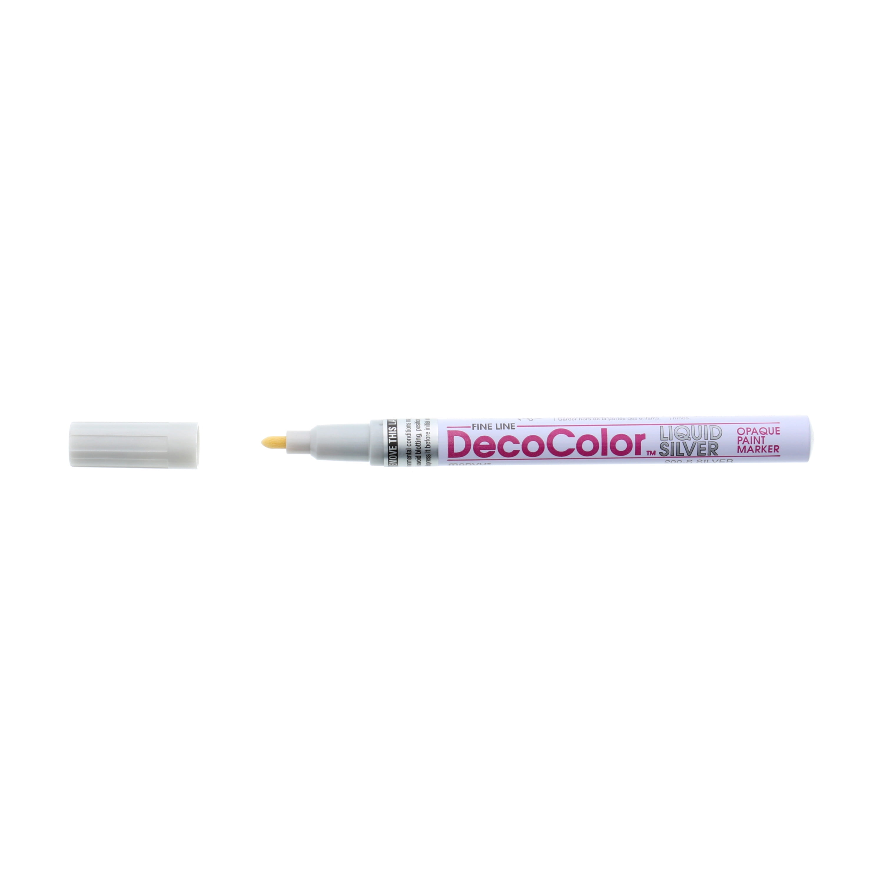Uchida DecoColor Paint Marker, Fine, Silver - Walmart.com