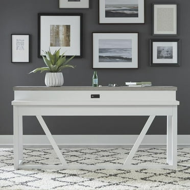 Morgan Creek White Console Bar Table - Walmart.com
