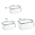 Efficient Modulars Kitchen Storage Box Set Including Colander Insert ...