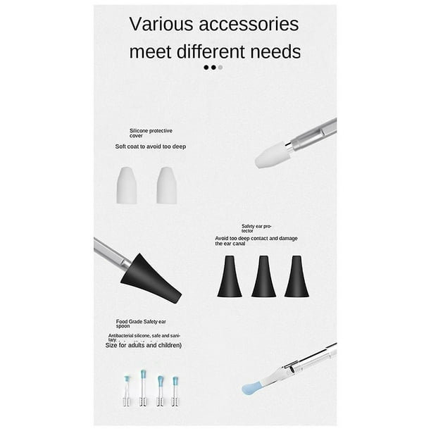 3.9mm 4.5 Inch Ear Scope Camera Tool Smart For Home Ear Infection ...