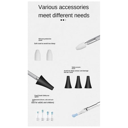 3.9mm 4.5 Inch Ear Scope Camera Tool Smart For Home Ear Infection ...