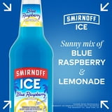 Smirnoff Ice Blue Raspberry Lemonade, 6 Pack Bottles, 11.2 fl oz, 4.5% ...
