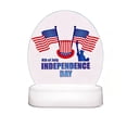 4th of July LED Night Light Acrylic Table Lamp Patriotic Independence ...
