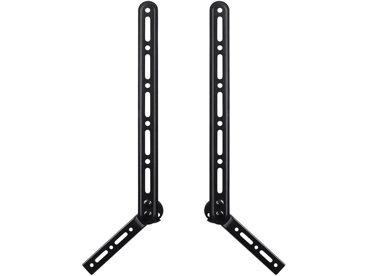 Monoprice Universal Soundbar Bracket With Adjustable Arms, Fits ...
