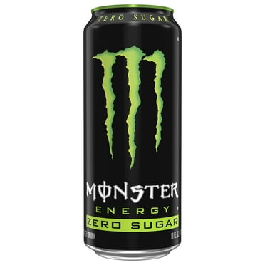 Monster Energy Zero Sugar, Original, 16 Fl Oz, Pack of 15 - Low Calorie ...