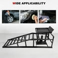 Confote 2 Packs Hydraulic Car Lift Service Ramps, Automotive Repair ...