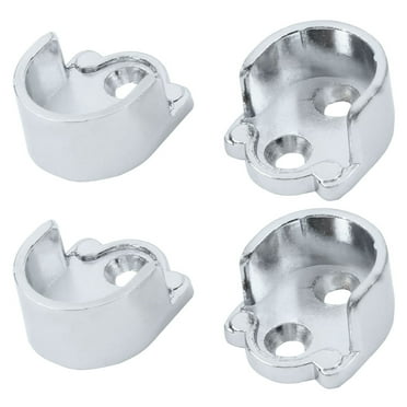 ClosetMaid SuperSlide 3/4 In. Resin Closet Rod Side Wall Bracket, White ...