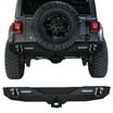 Vijay Texture Rear Bumper with Spotlights Fits 2018-2024 Jeep Wrangler ...