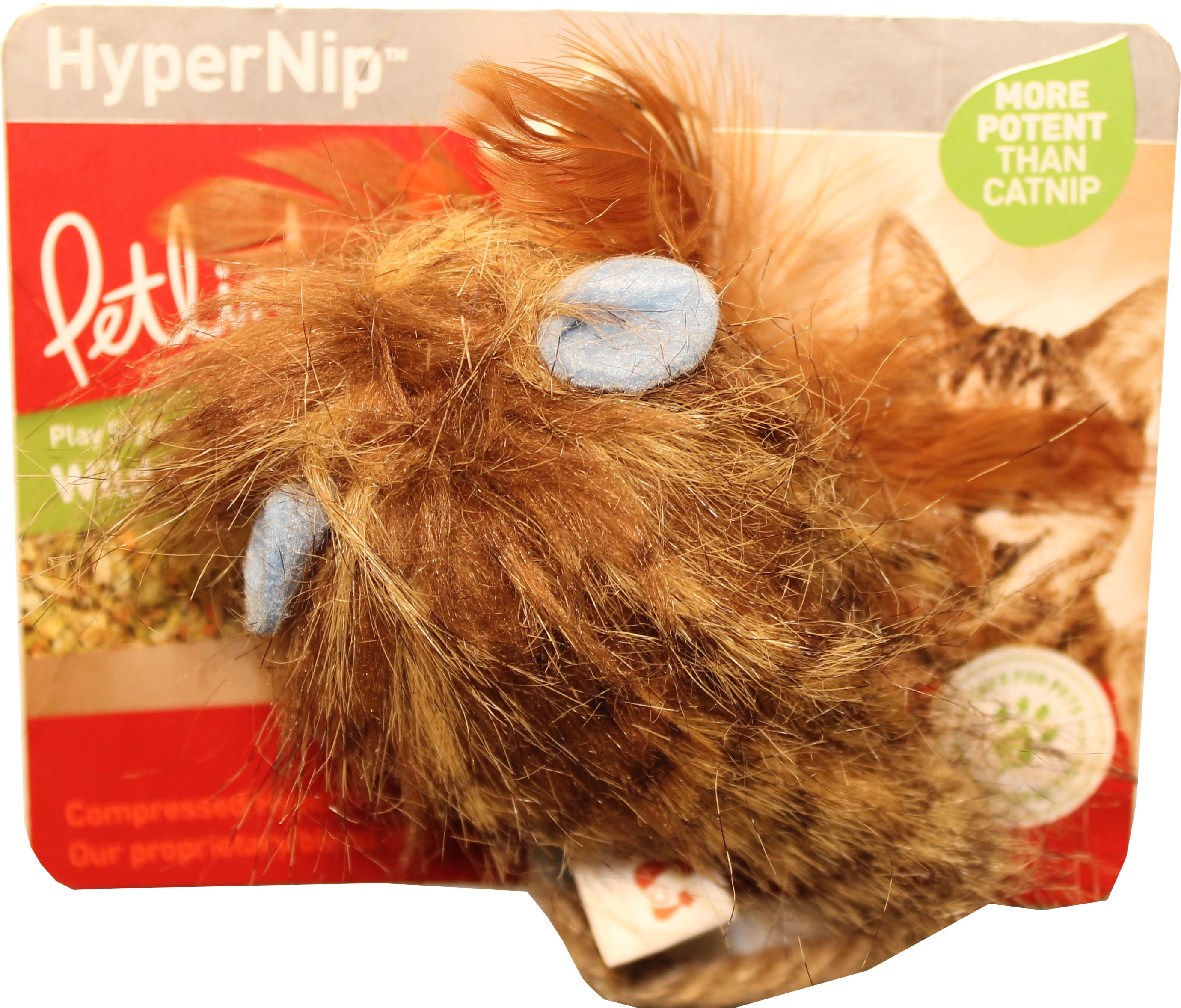 WILD WOOLY MOUSE HYPERNIP TOY24 - Walmart.com - Walmart.com