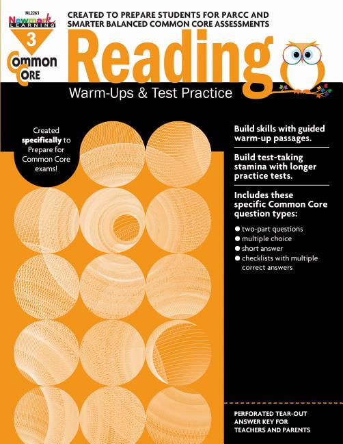 CC Warm-Ups: Common Core Reading: Warm-Ups and Test Practice Grade 3 ...