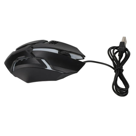 Gaming Mouse, 1200 DPI 3D Scroll Wheel 5V 100mA Office Mouse For ...