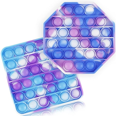 2 Packs Push Pop Poop it Fidget Toy, Sensory Anxiety Stress Relief ...