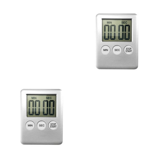 pitrice 1Pc Super Thin LCD Digital Screen Kitchen Timer Square Cooking ...