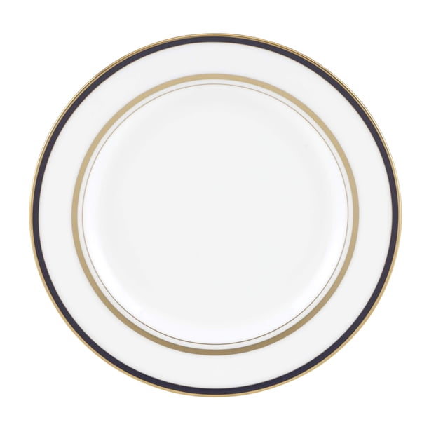 Kate Spade Library Lane Navy Bread Plate, 0.50 LB, White - Walmart.ca
