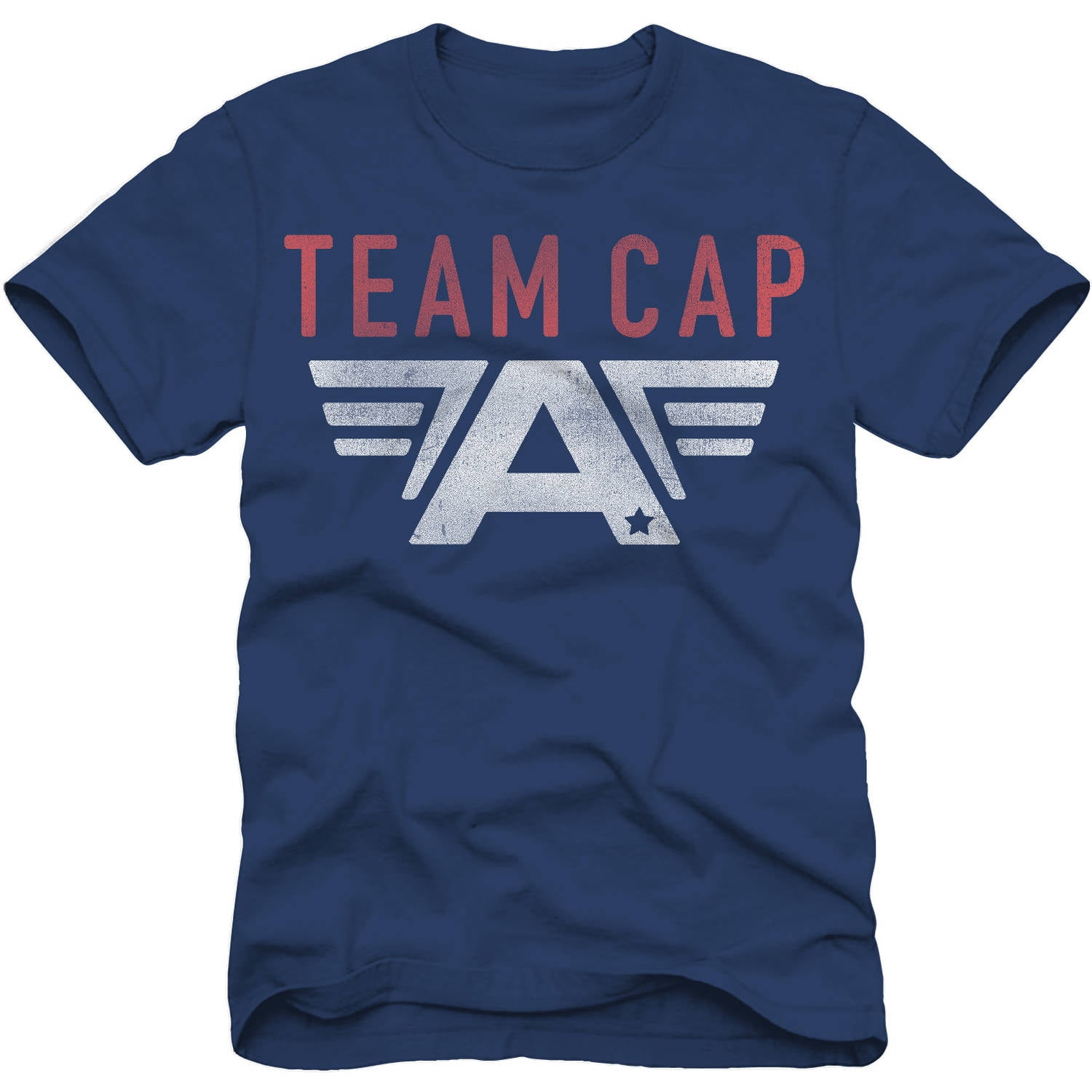 Marvel Team Cap Boys Short Sleeve Graphic Tee - Walmart.com