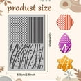 Laserable Rubber for Stamp Engraving Machines DIY Crafts Mixed Shapes ...