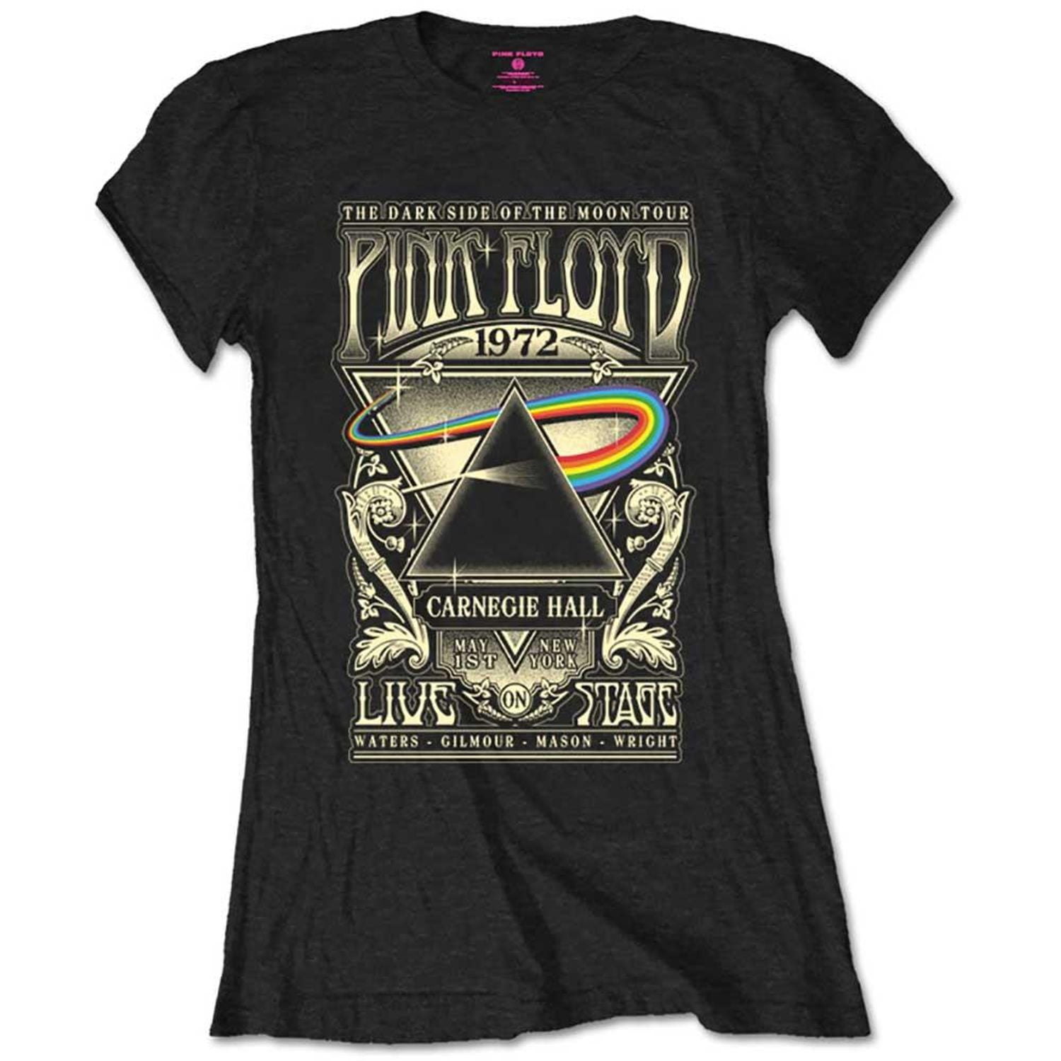 Click here for Pink Floyd Womens Carnegie Hall Poster T-Shirt S prices
