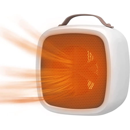 Dinohhi 500W Chauffage d'appoint, Mini Chauffage Radiateur Soufflant ...