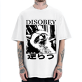 Disobey Raccoon Cotton casual T-shirt - Walmart.com
