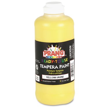 Prang Ready-to-Use Tempera Paint, 128 oz., Yellow - Walmart.com
