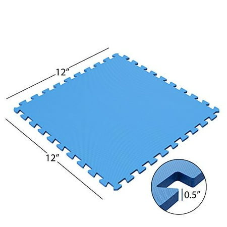 Foam Mat Floor Tiles, Interlocking Ultimate comfort EVA Foam Padding by ...