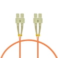 3m SC/UPC SC/UPC OM2 Multimode Duplex OFNR Fiber Optic Patch Cable ...